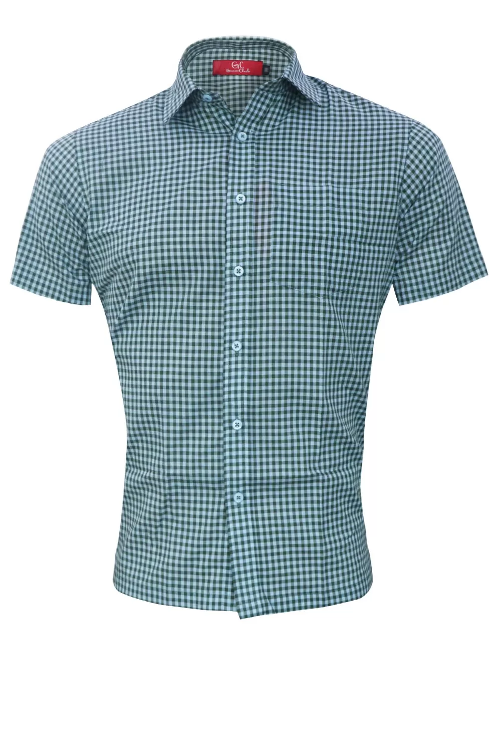 MEN’S Check HALF SHIRT